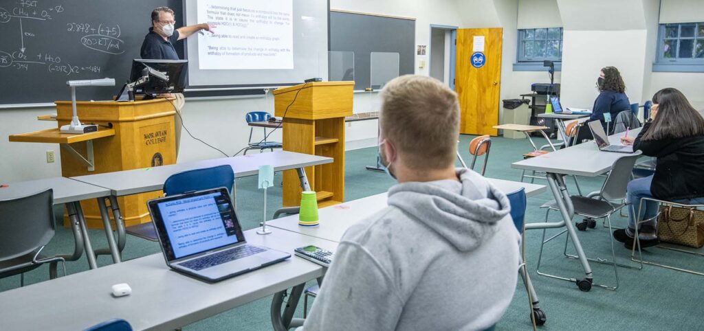 General Chemistry on Zoom – Moravian University News